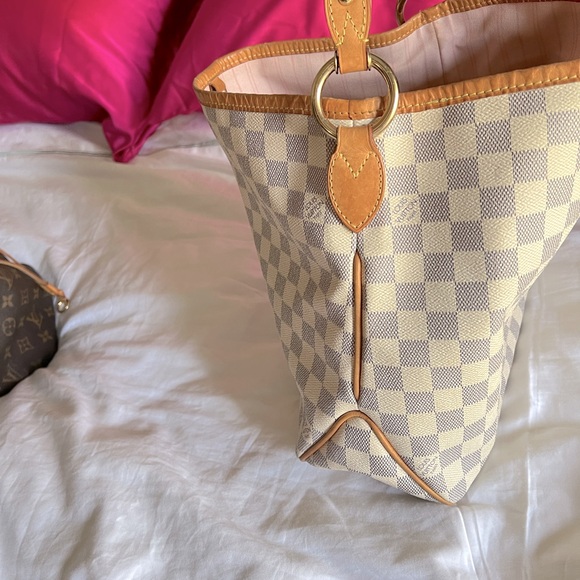 Louis Vuitton | Bags | Louis Vuitton Graceful Mm Demi Azure Authentic ...